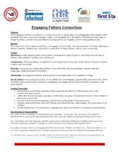 Engaging Fathers Consortium National Compadres Network